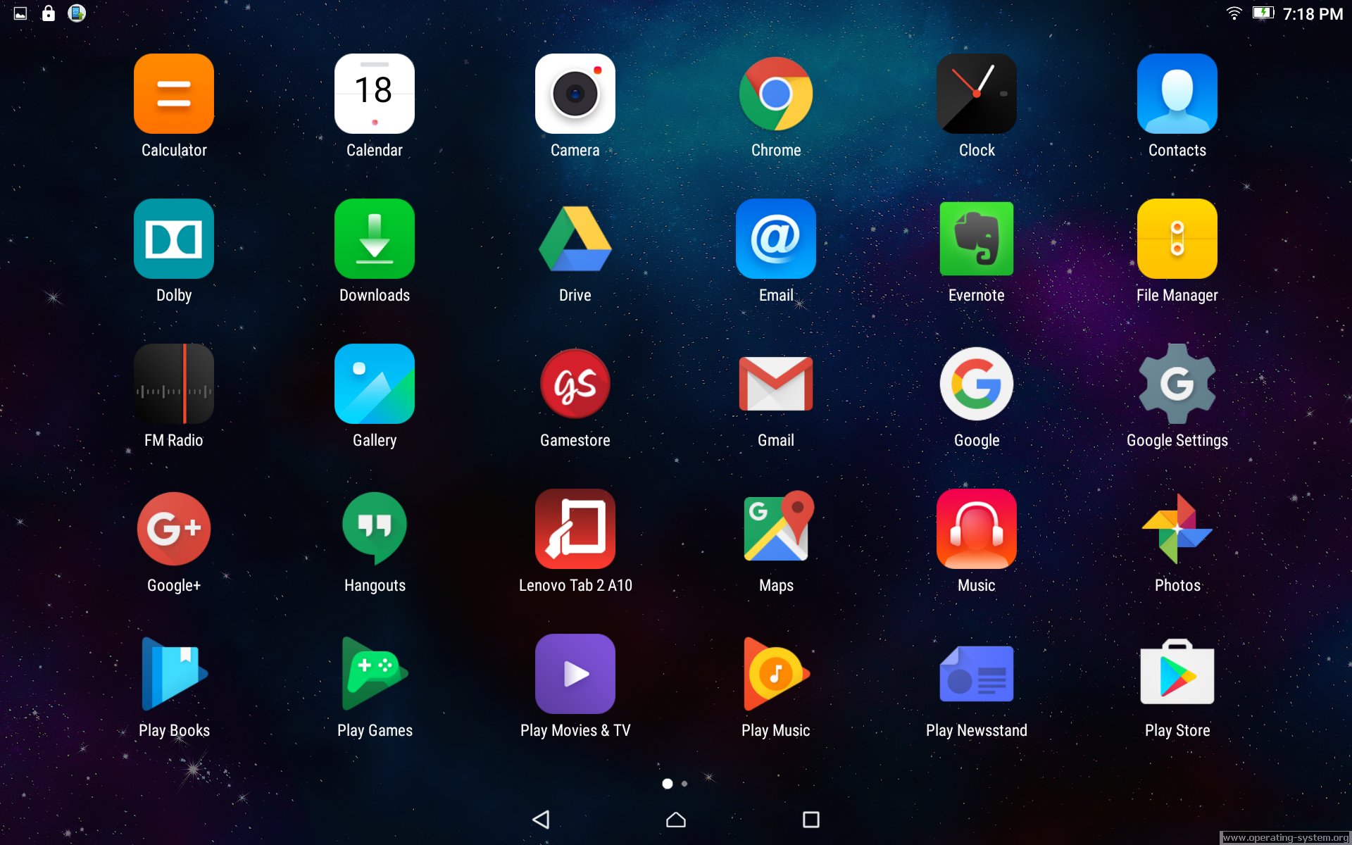 Operating System Screenshot Android Android501 04